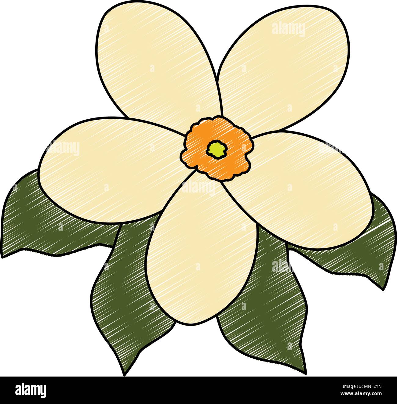 beautiful flower garden icon Stock Vector Image & Art - Alamy