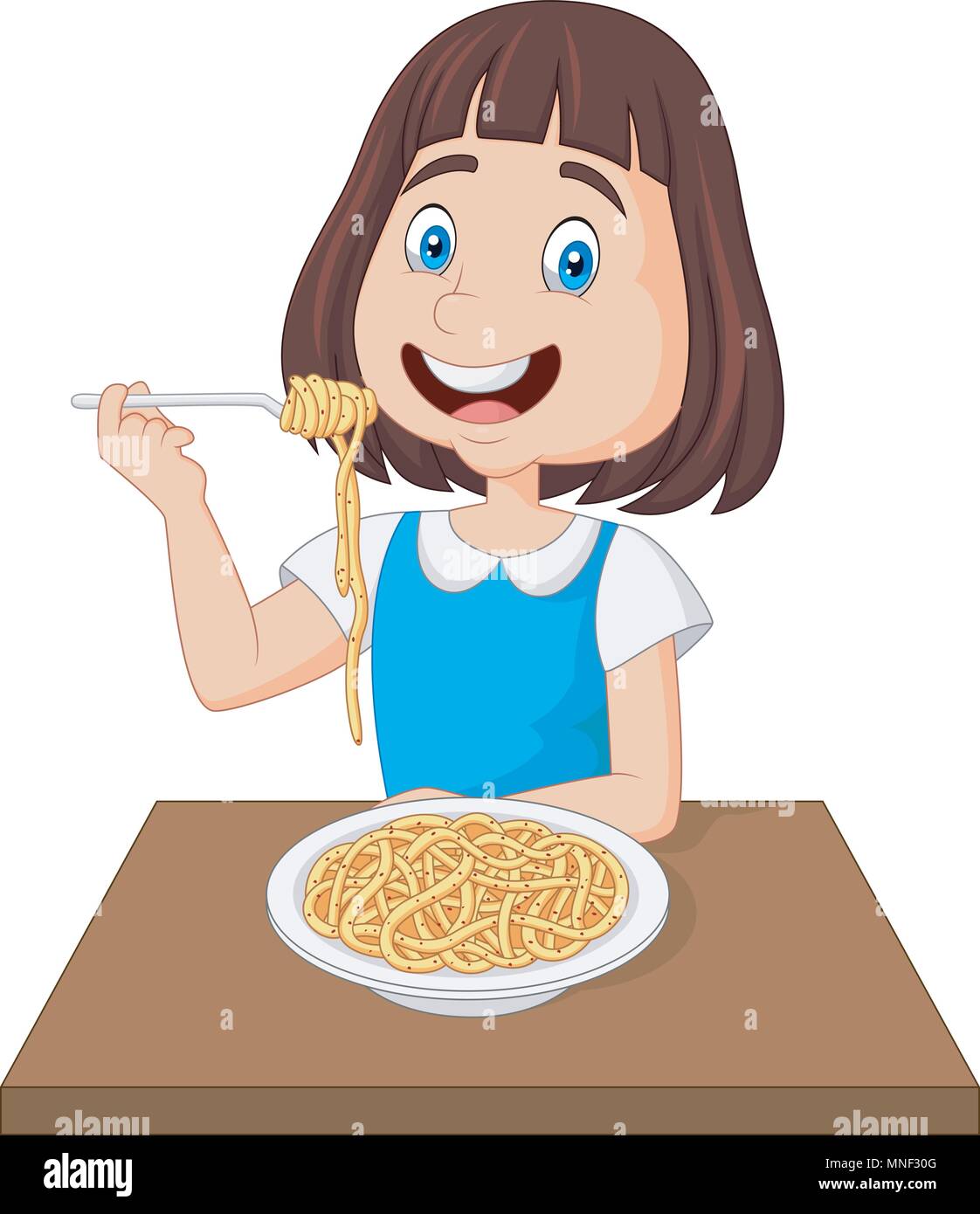 Eating Pasta Cartoon Stock Photos & Eating Pasta Cartoon Stock Images ...