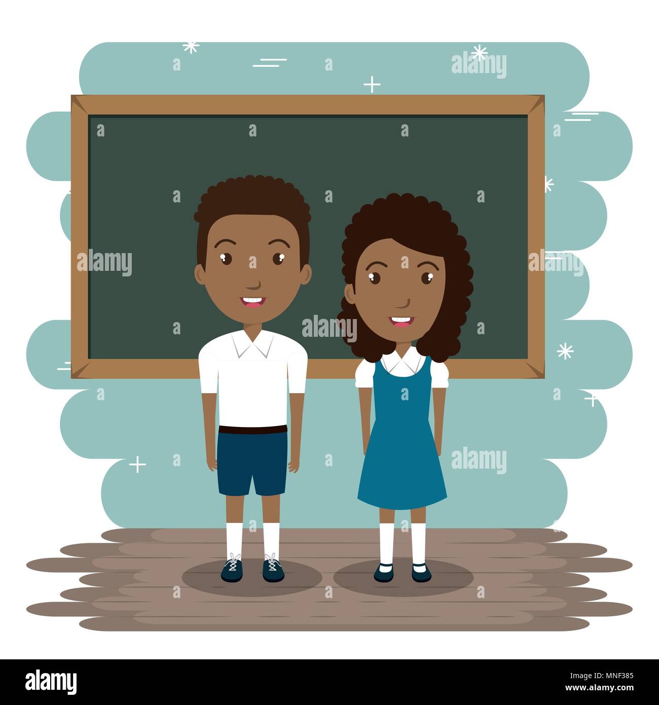 Learners in classroom Stock Vector Images - Alamy