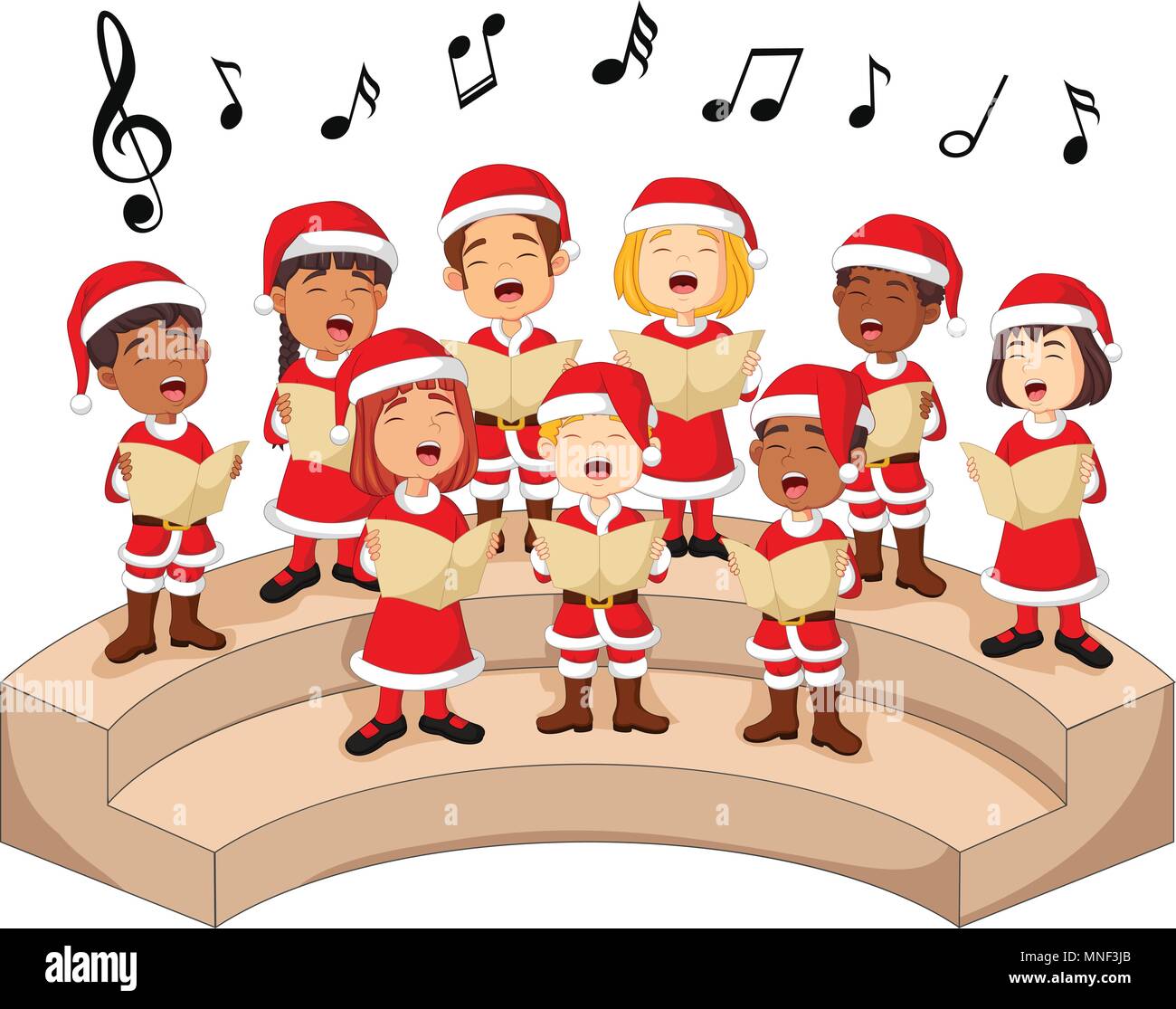 Christmas Choir Clipart