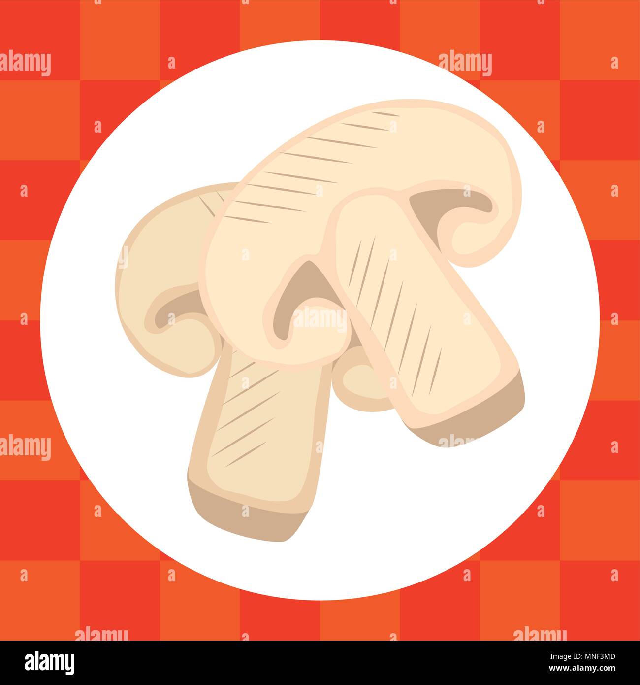 fresh mushroom vegetable menu Stock Vector Image & Art - Alamy