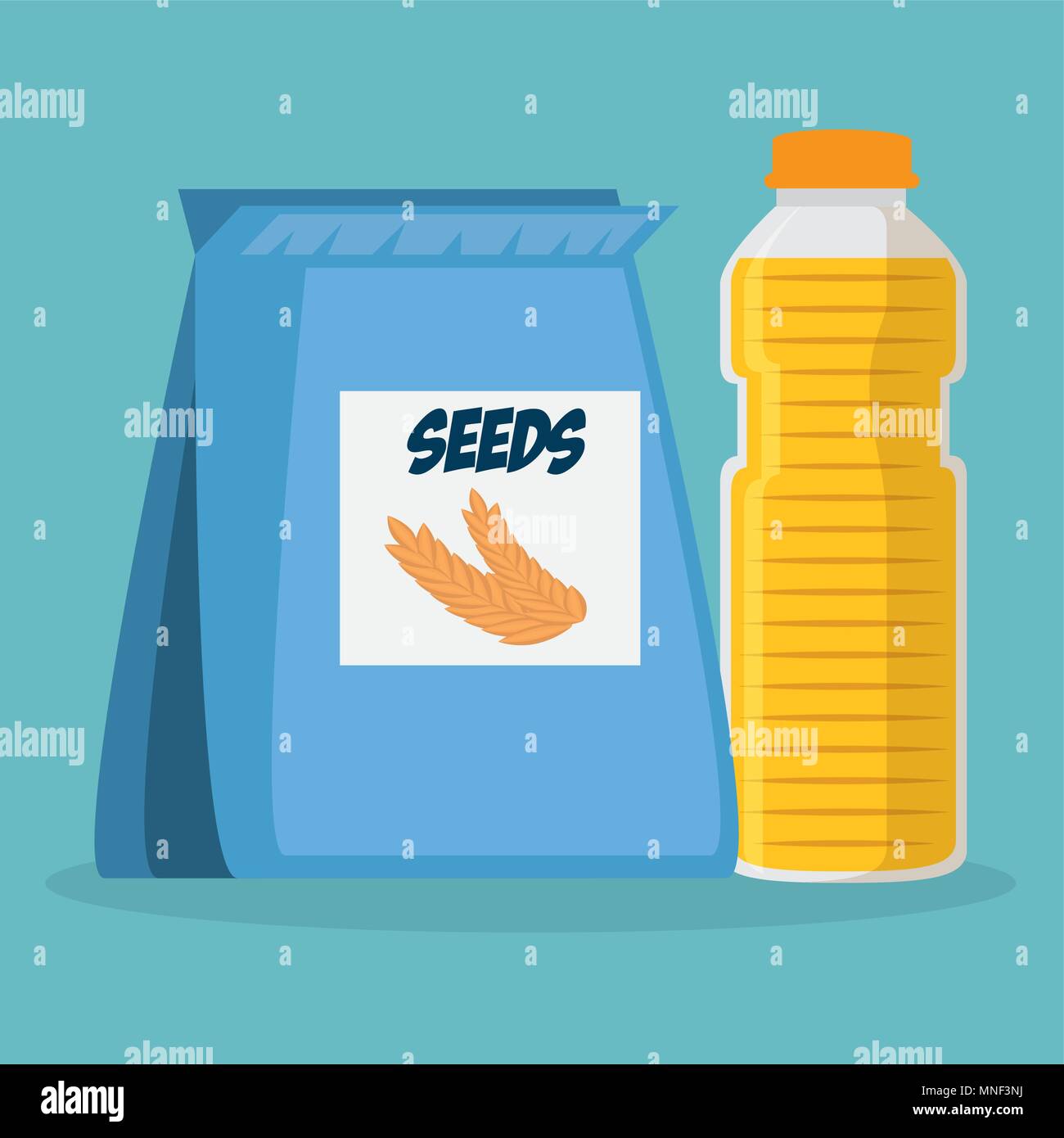Juice lunch bag icon Stock Vector Images - Alamy