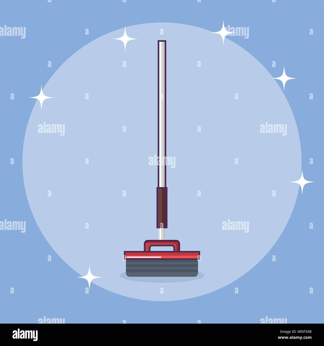 cleaner broom laundry service Stock Vector Image & Art - Alamy