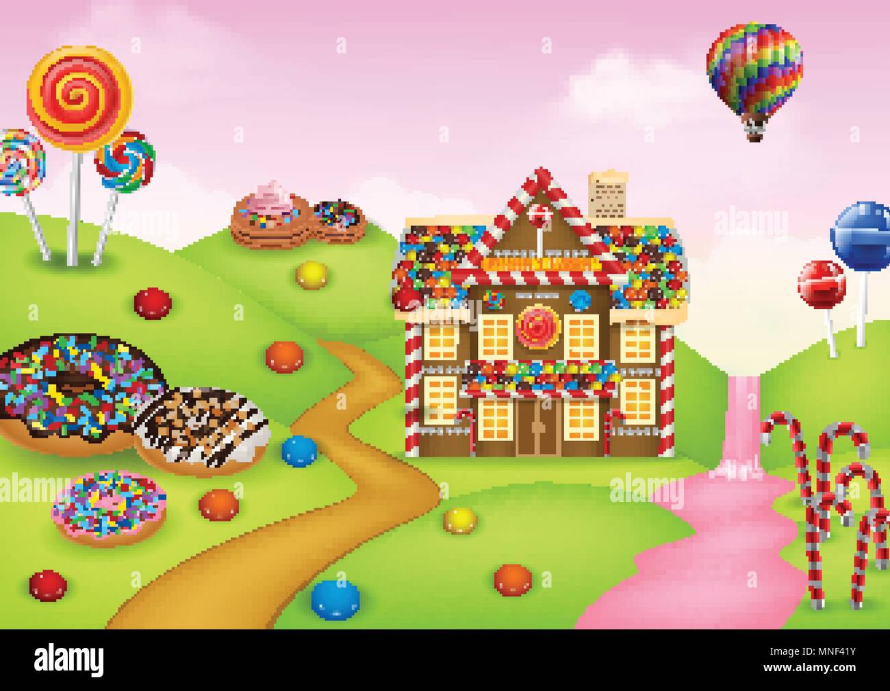 Candyland hi-res stock photography and images - Alamy