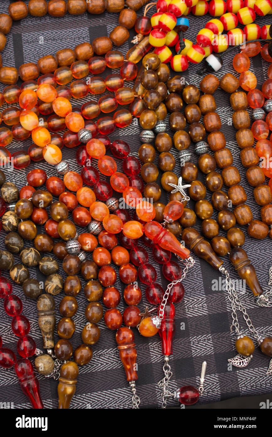 Set of praying beads of various colors Stock Photo - Alamy