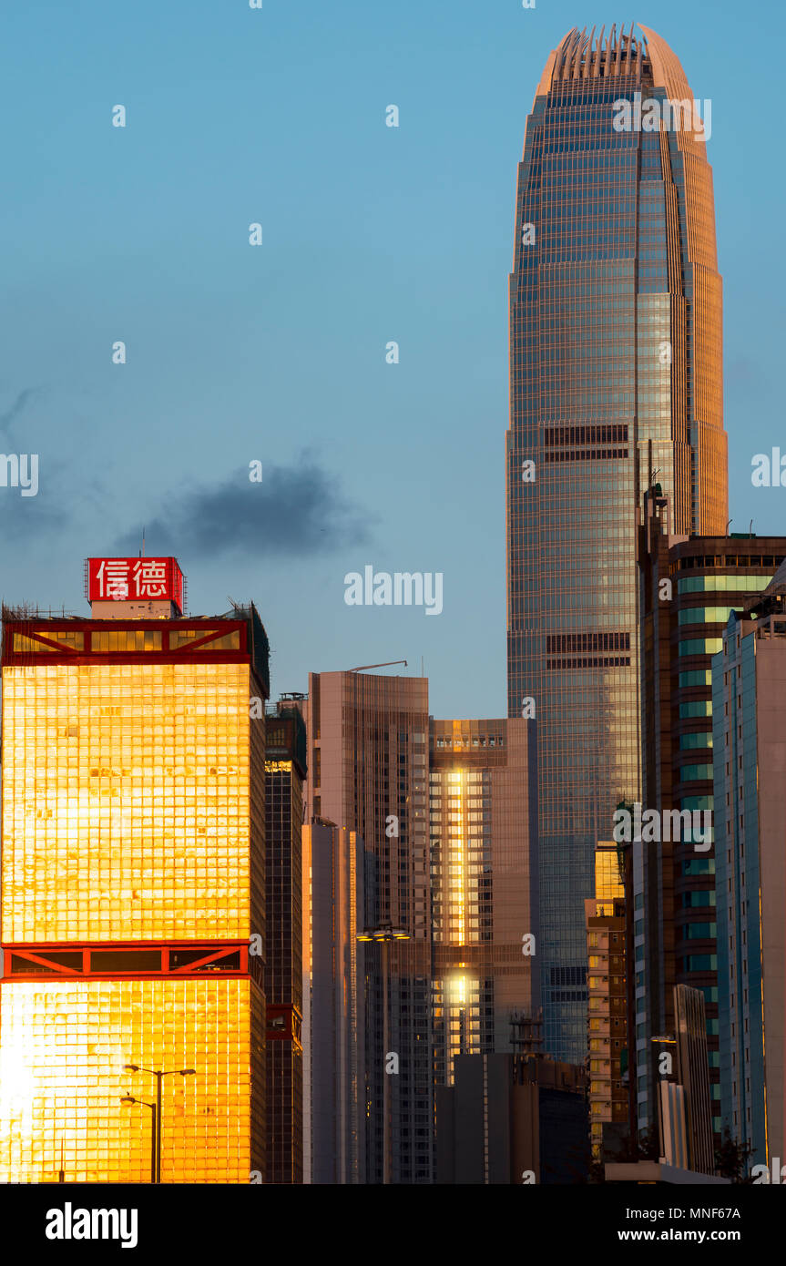 The IFC2, International Finance Centre, Central financial district ...