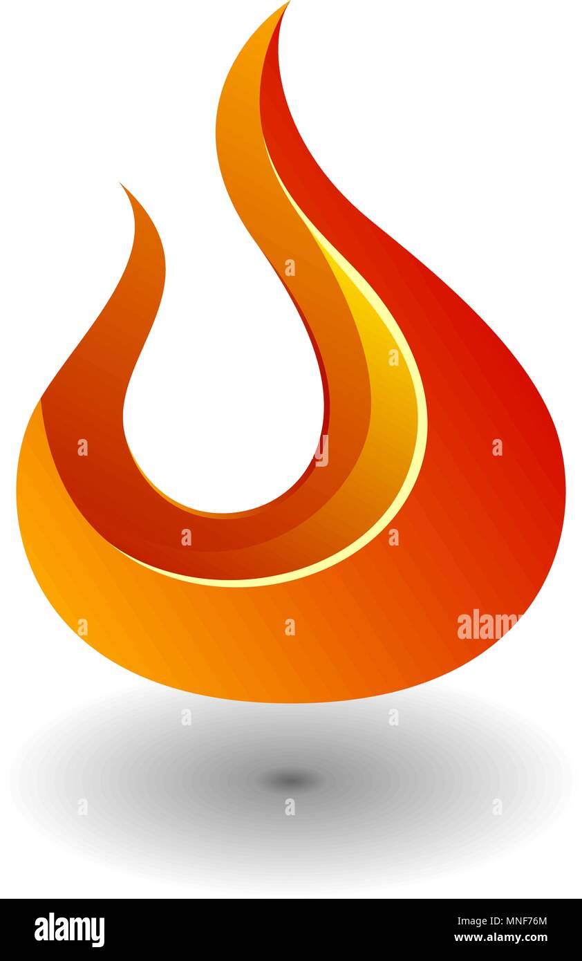 Fire icon. Design element Stock Vector Image & Art - Alamy
