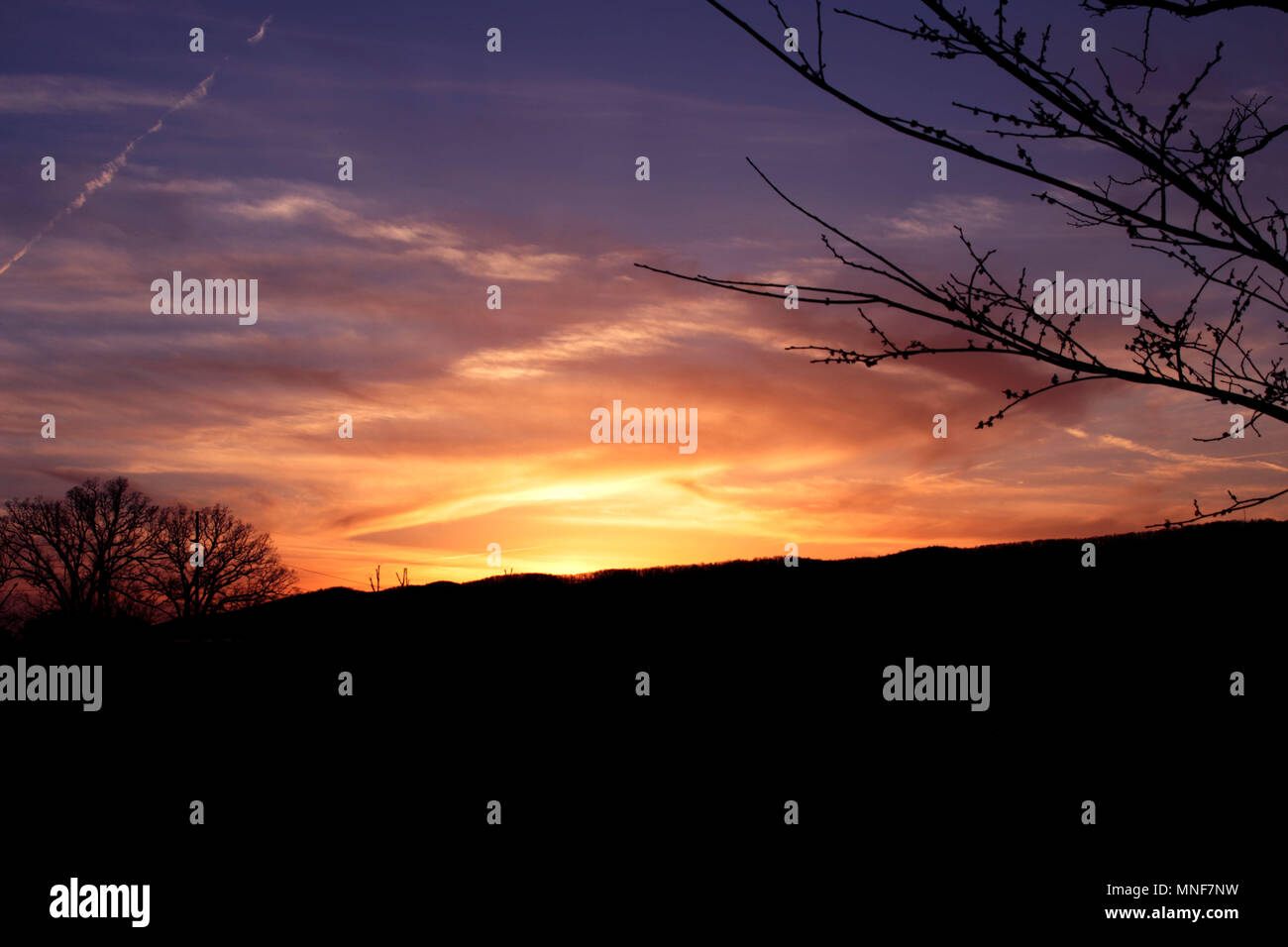 Blacksburg sunset hi-res stock photography and images - Alamy