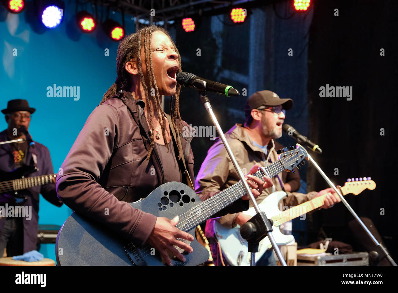 Concert of the Caribbean christian pop singer JUDY BAILEY at the 101st ...