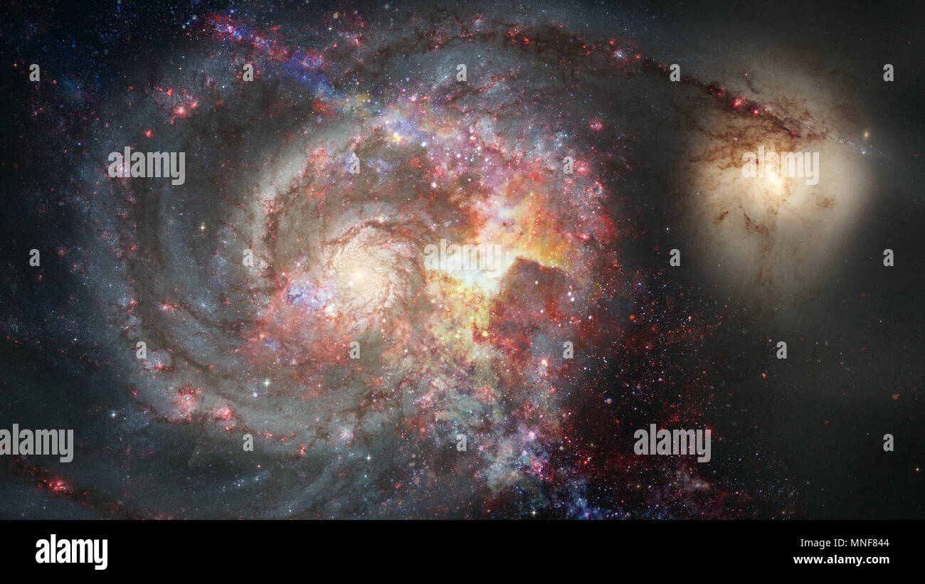 Starry background of deep outer space. Elements of this image furnished ...