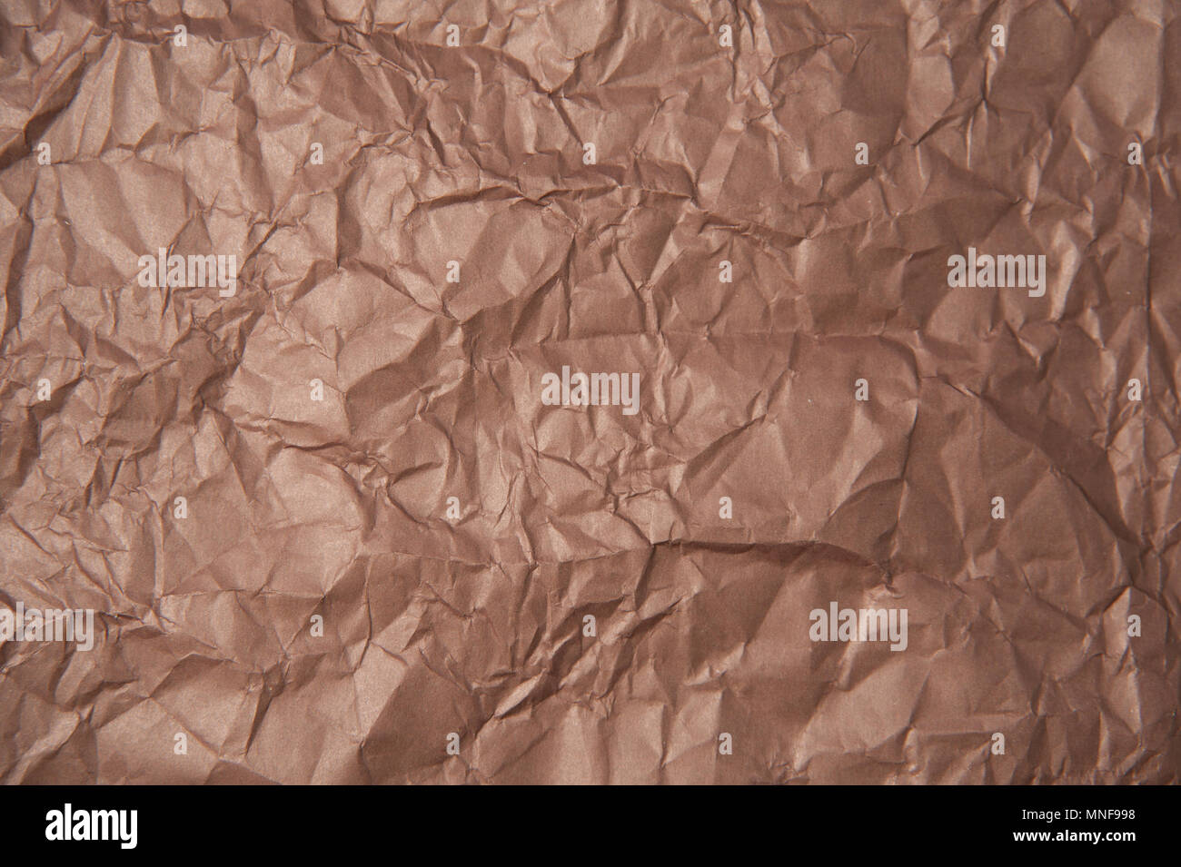 Crumpled brown paper texture for background Stock Photo - Alamy