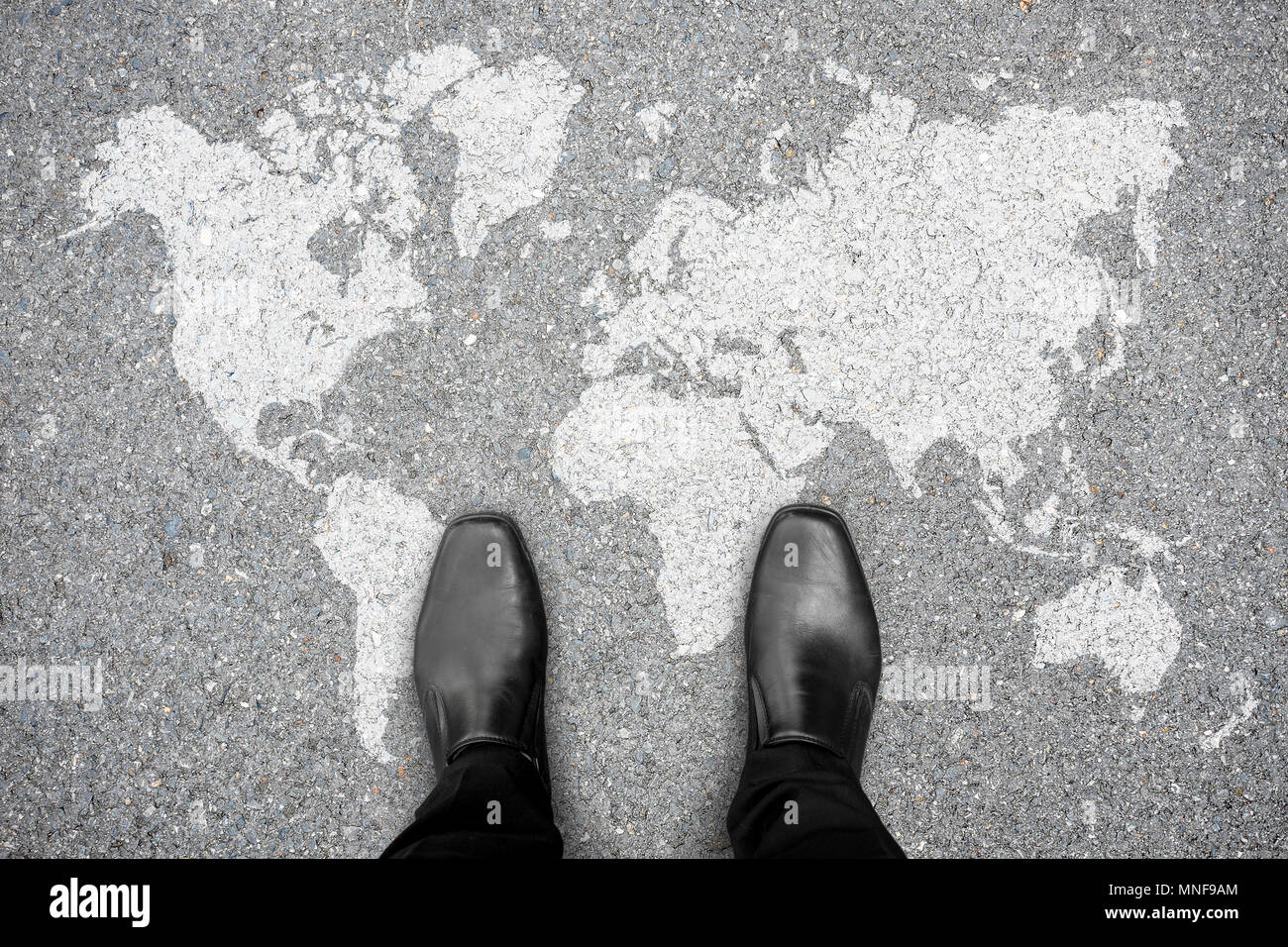 Foot path map hi-res stock photography and images - Alamy