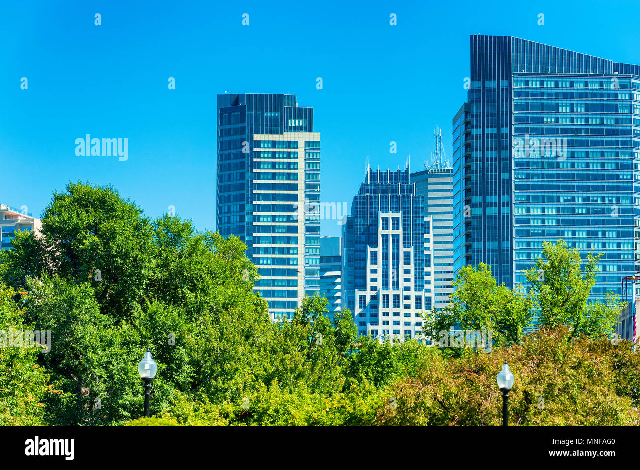 Skyscrapers and tourist buildings hi-res stock photography and images ...