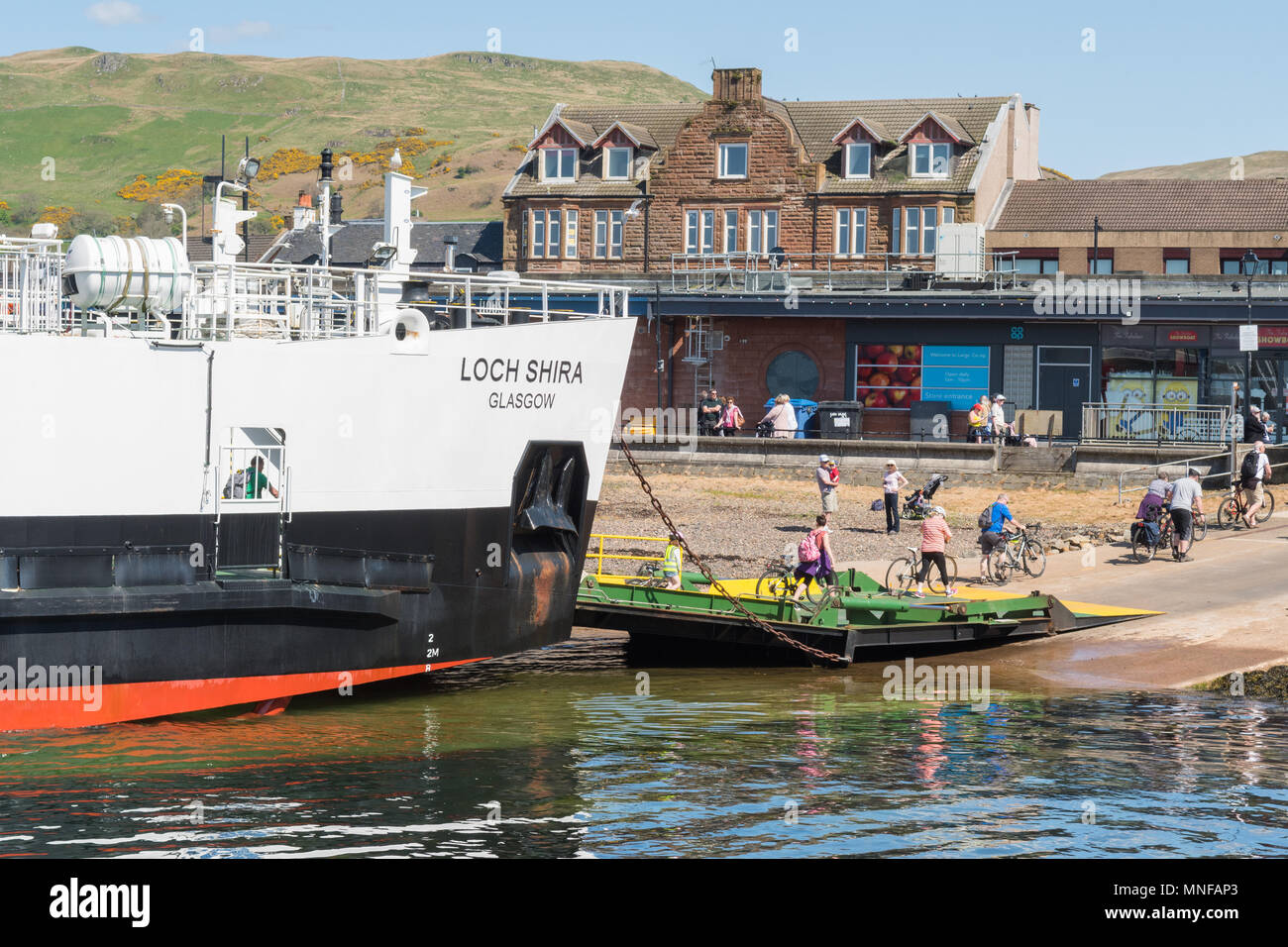 Largs to cumbrae slip ferry hi-res stock photography and images - Alamy