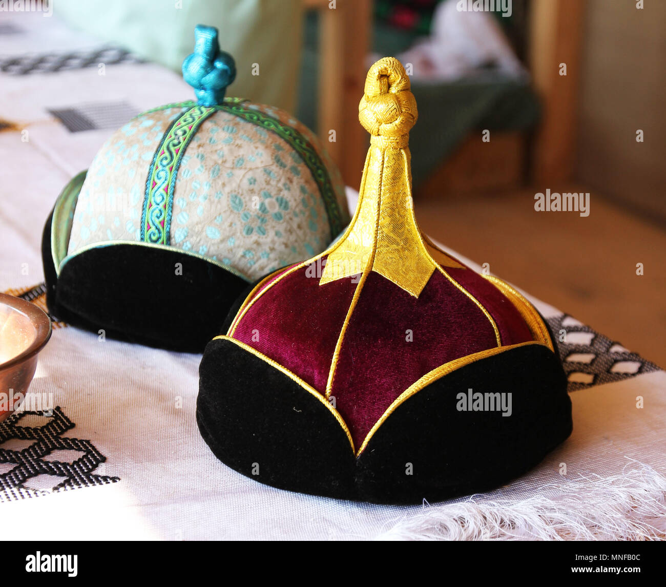 middle asian hat Stock Photo - Alamy