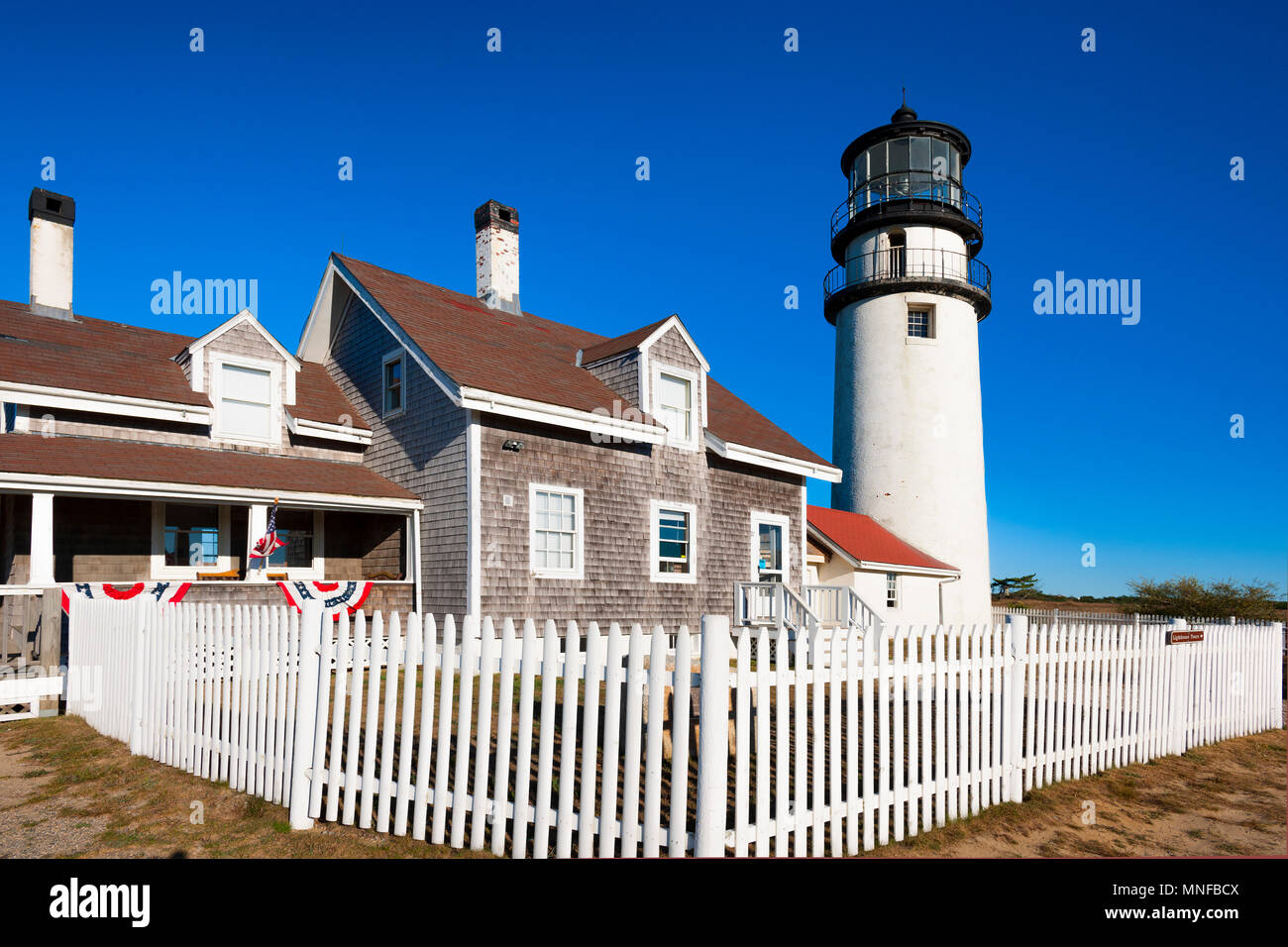 Truro, Massachusetts, USA - September 13, 2016: Cape Cod Highland ...