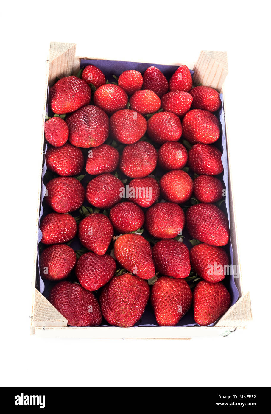 White berry crate Cut Out Stock Images & Pictures - Alamy