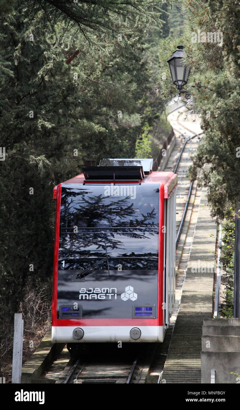 Mtatsminda funicular tbilisi hi-res stock photography and images - Alamy
