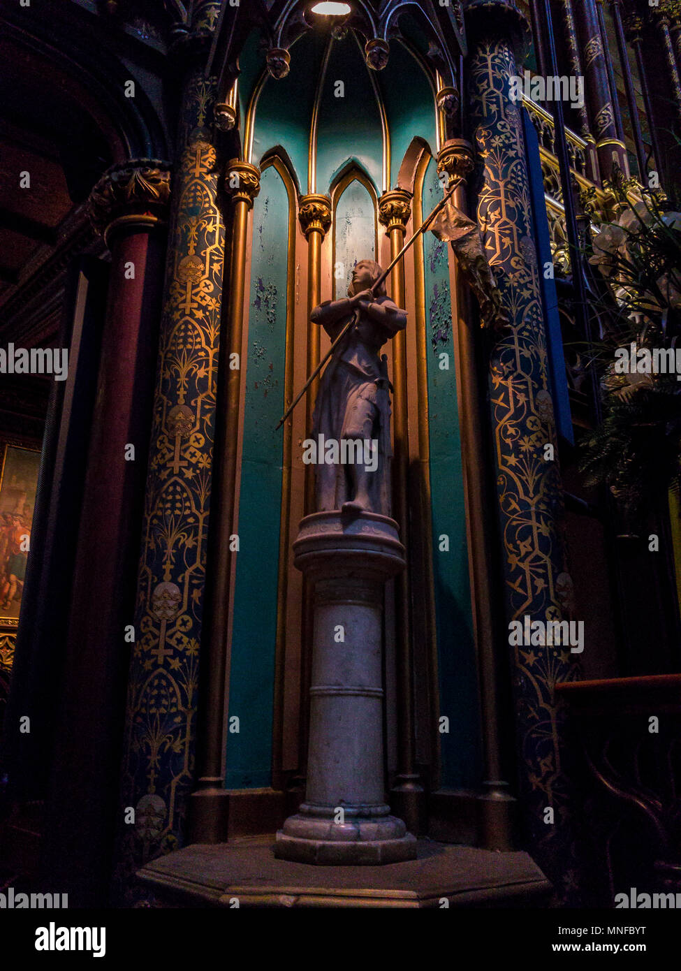 Stock Photo - Notre-Dame Basilica of Montreal, Basilique Notre-Dame de ...
