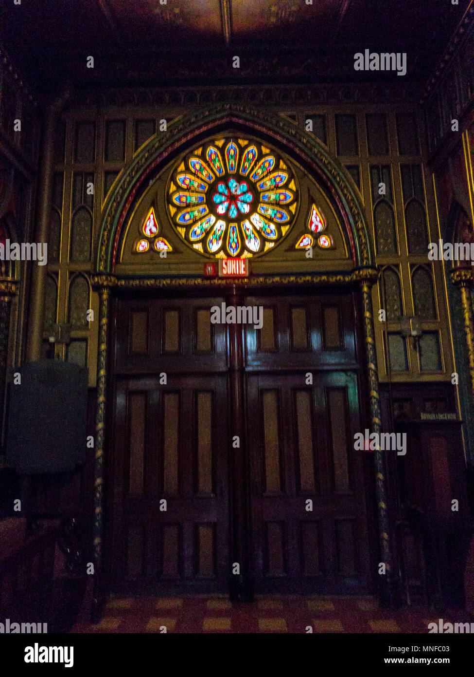 Stock Photo - Notre-Dame Basilica of Montreal, Basilique Notre-Dame de ...