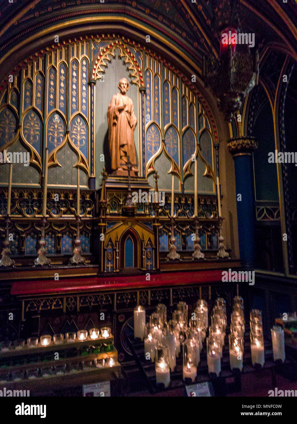 Stock Photo - Notre-Dame Basilica of Montreal, Basilique Notre-Dame de ...