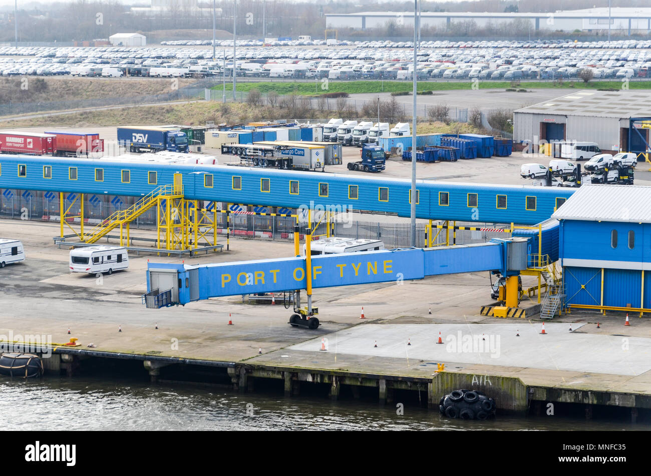 Port of Tyne, Newcastle Stock Photo - Alamy