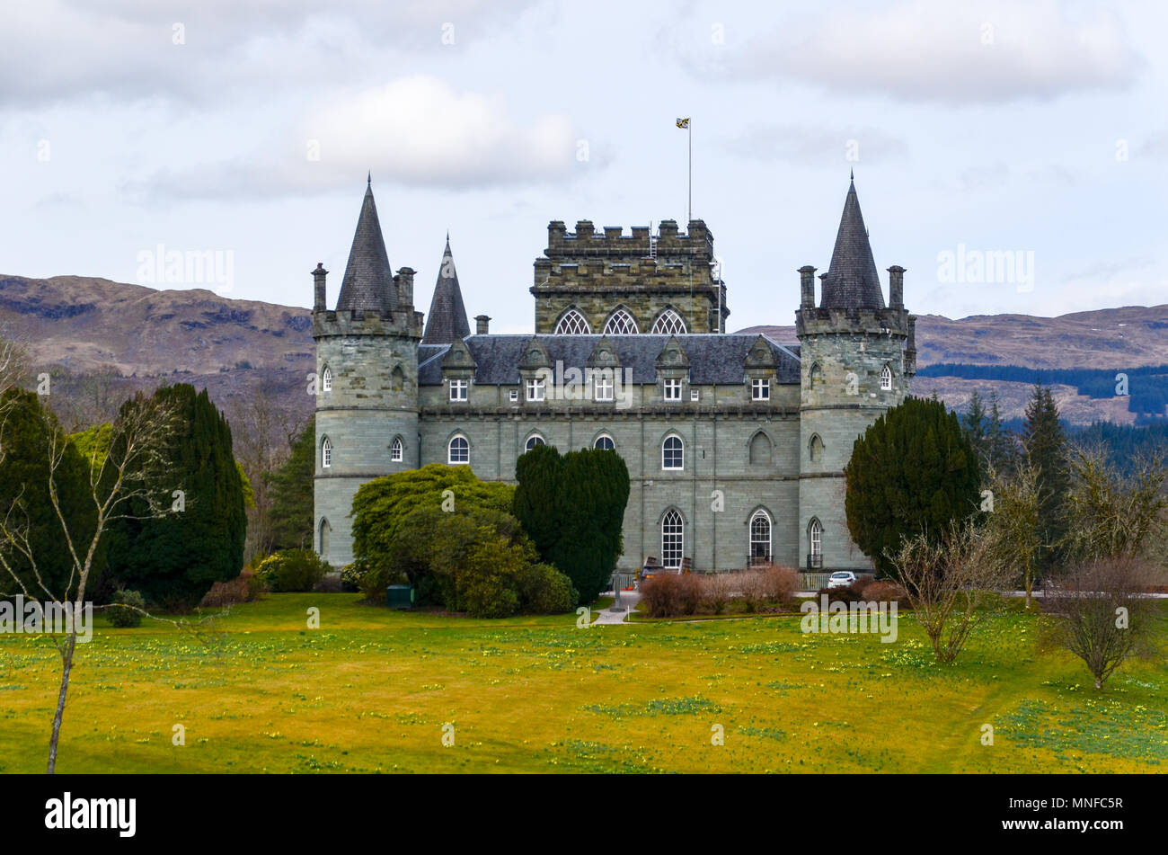 Inveraray castle hi-res stock photography and images - Alamy