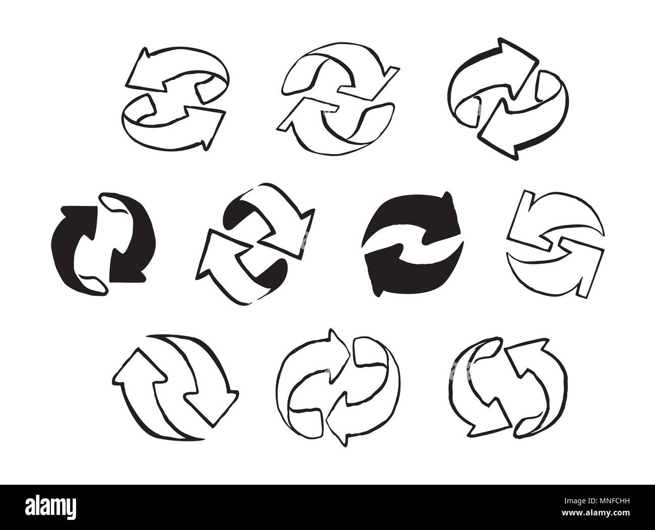 Circle drawing hand hi-res stock photography and images - Alamy