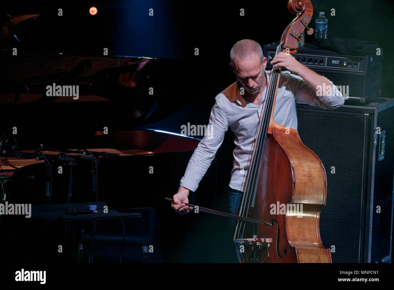 Avishai cohen trio playing live jazz hi-res stock photography and ...