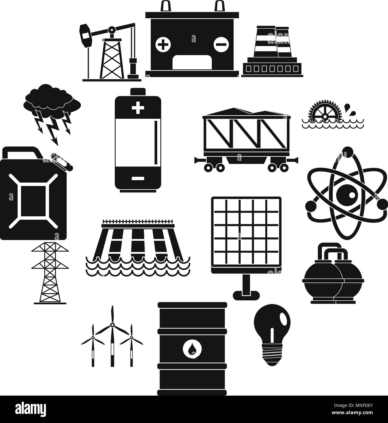 Oil rig storm Stock Vector Images - Alamy