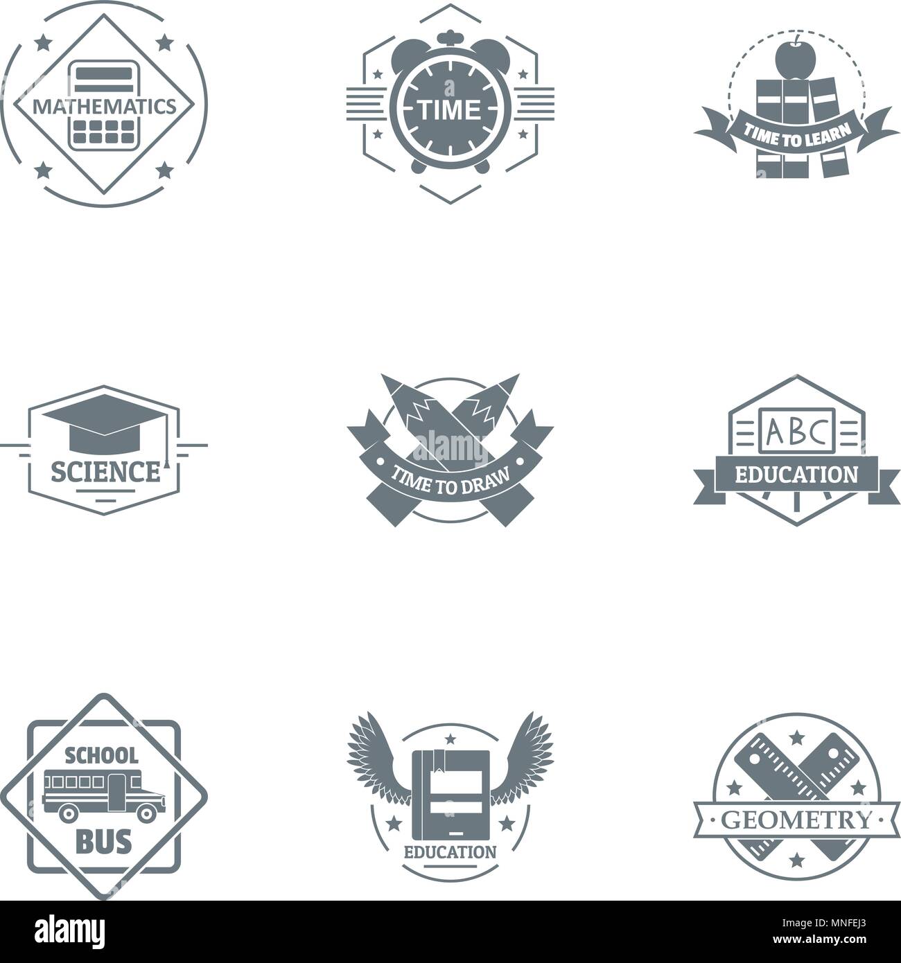 School Logo High Resolution Stock Photography and Images - Alamy