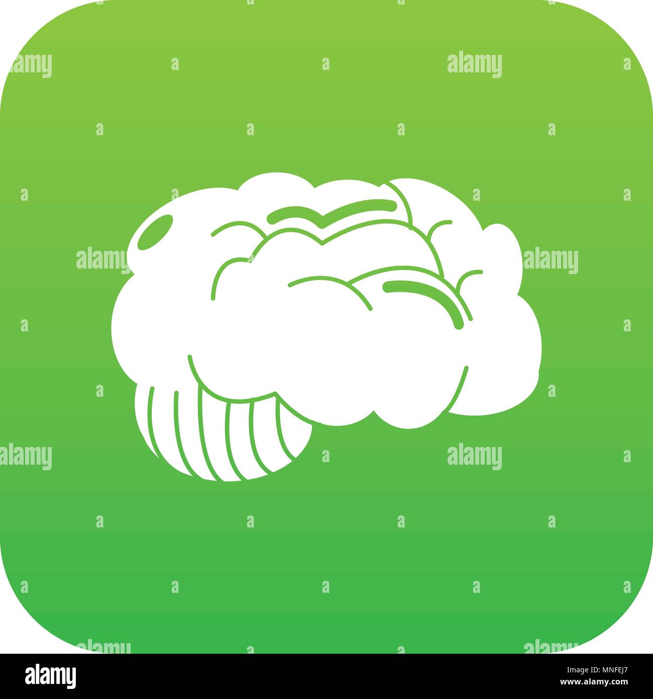 Brain cortex view Stock Vector Images - Alamy