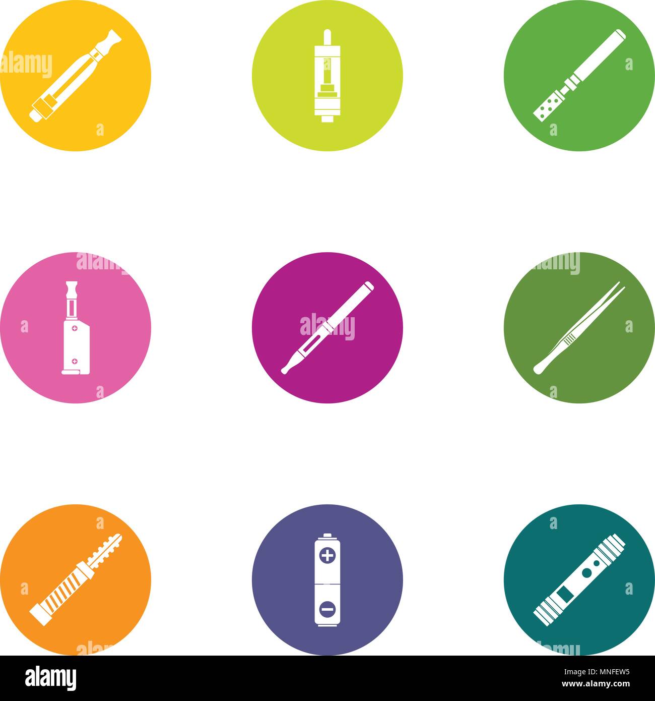 Alcohol and cigarette hand Stock Vector Images - Alamy
