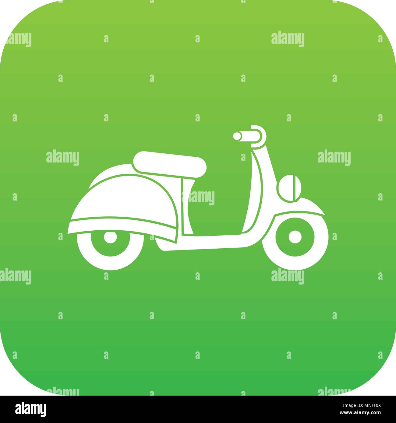 Motorbike icon digital green Stock Vector Image & Art - Alamy