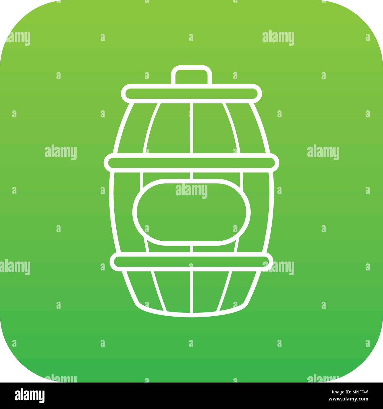 Honey barrel icon green vector Stock Vector Image & Art - Alamy