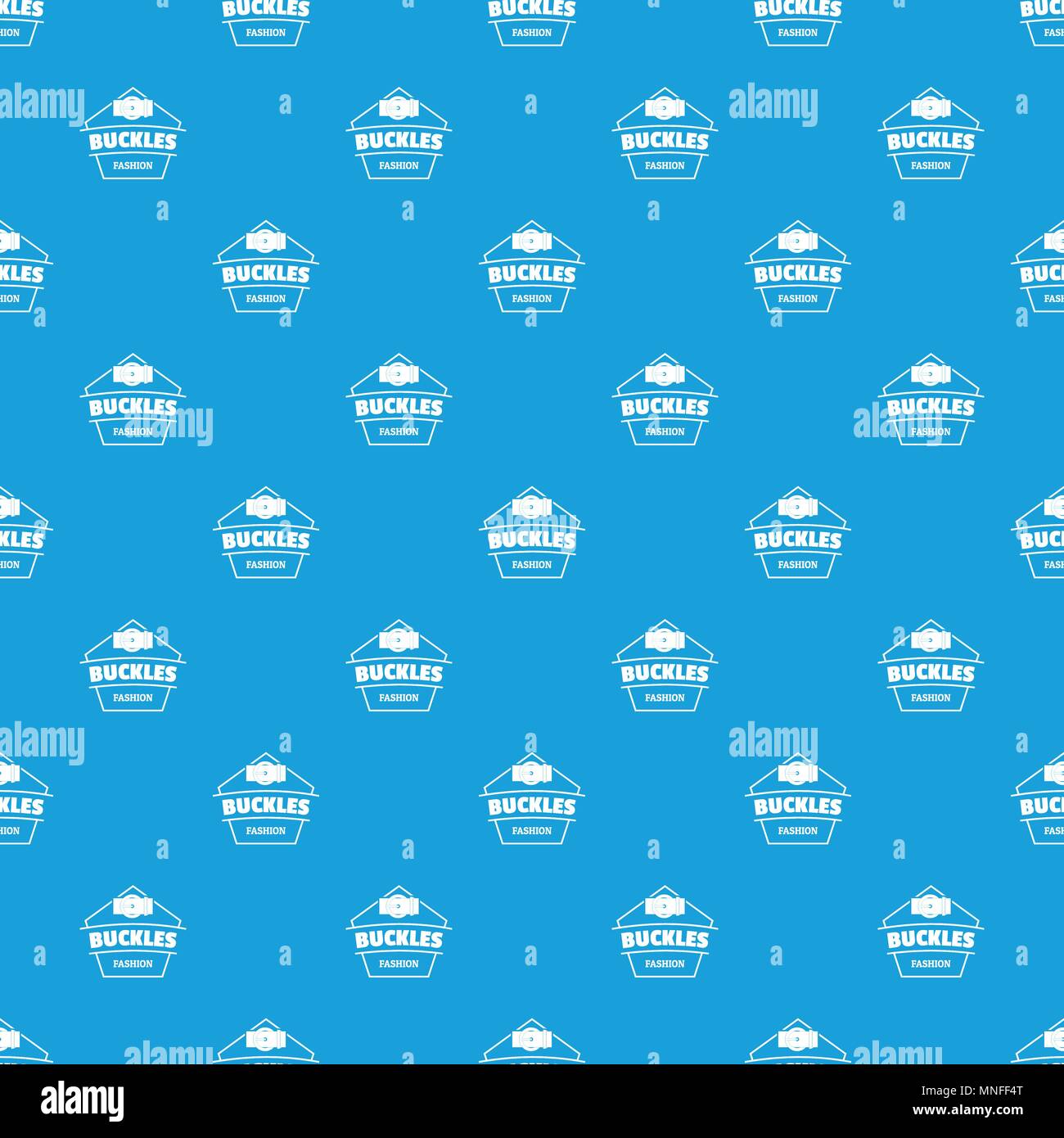 Buckle clothing pattern vector seamless blue Stock Vector Image & Art ...