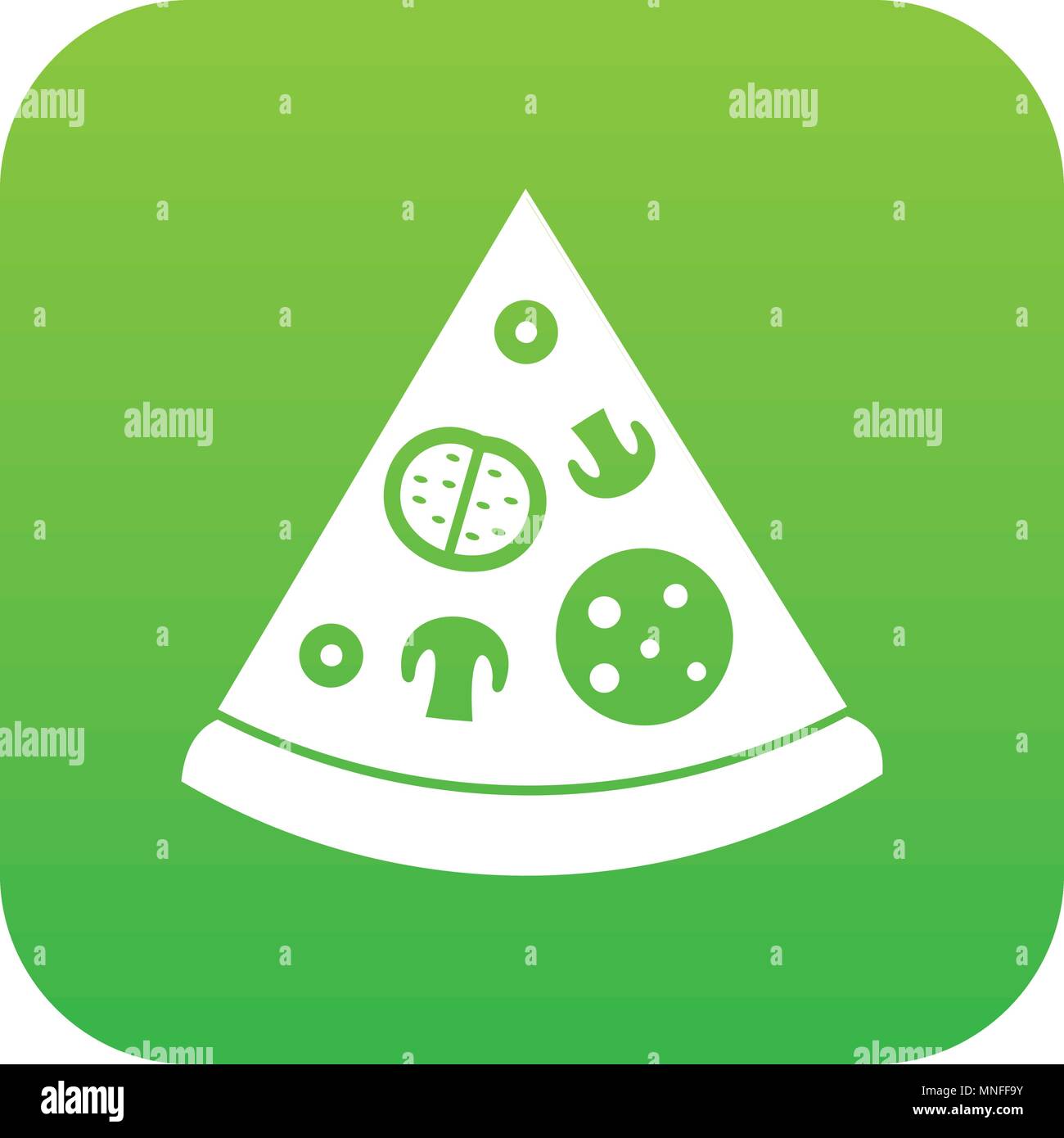 Slice of pizza, simple style Stock Vector Image & Art - Alamy