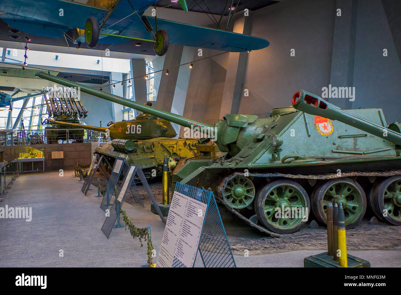 Interior view of the tank museum hi-res stock photography and images ...