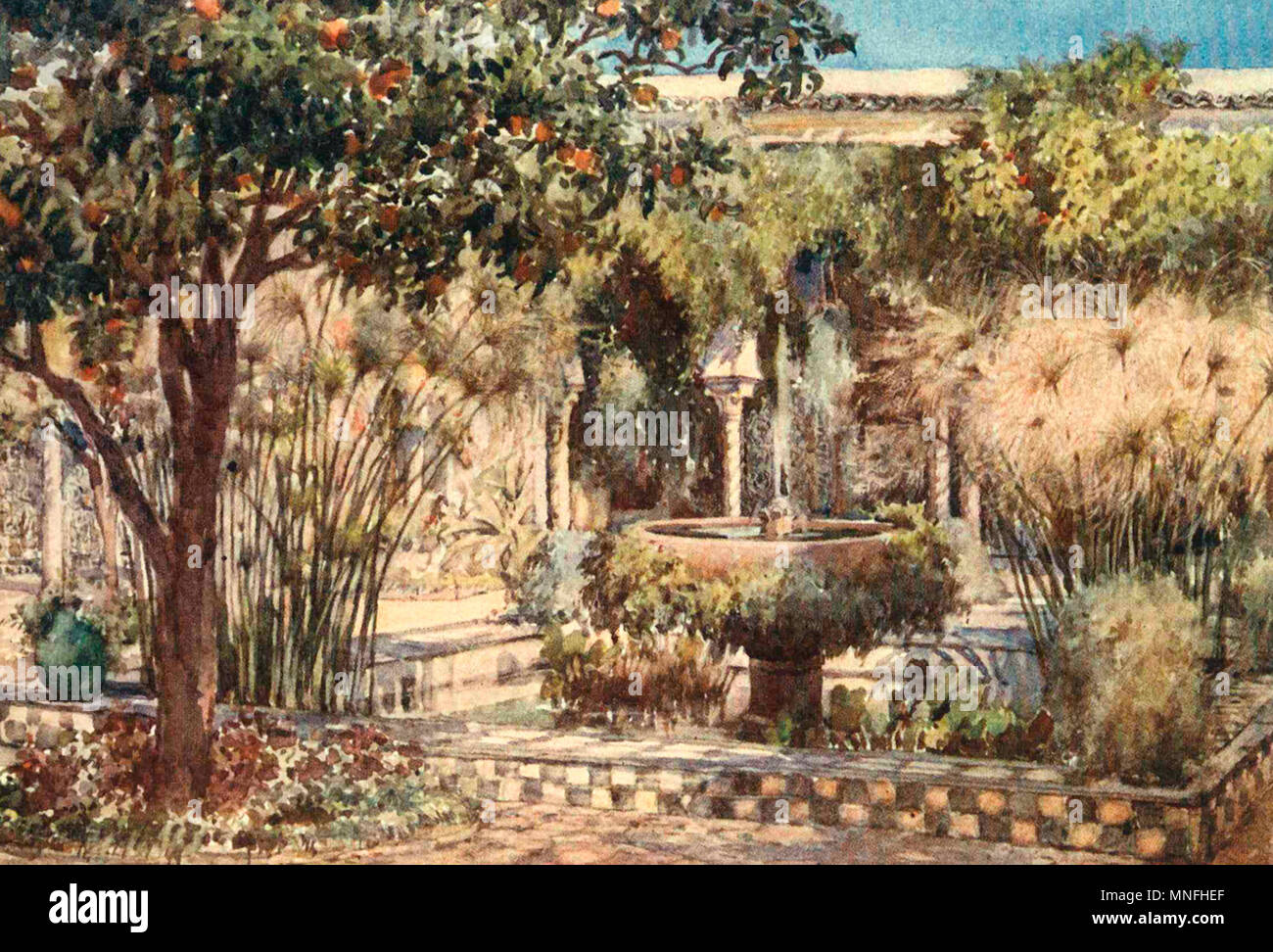 1900s garden hi-res stock photography and images - Alamy