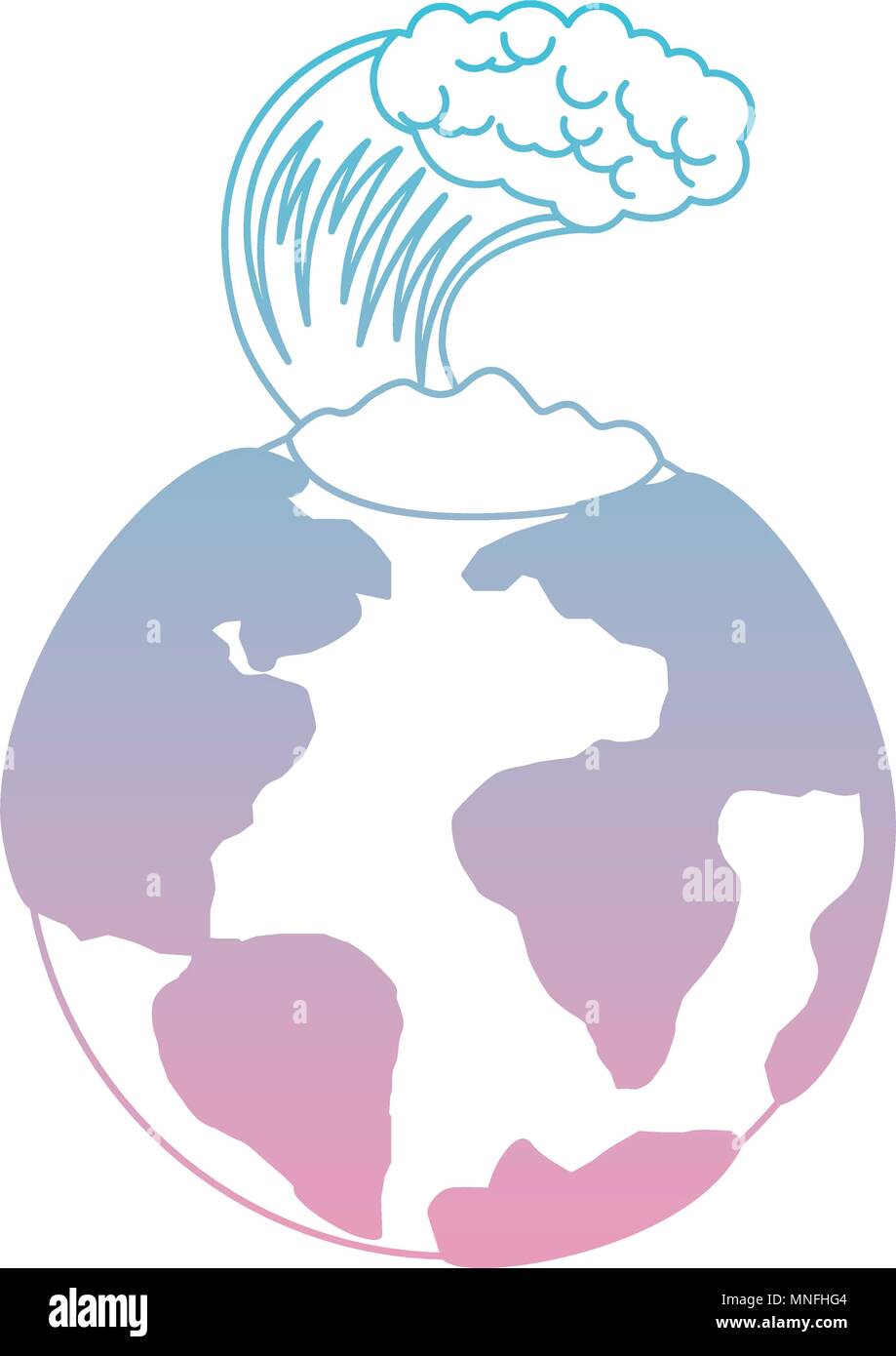 Tsunami tragedy Stock Vector Images - Alamy