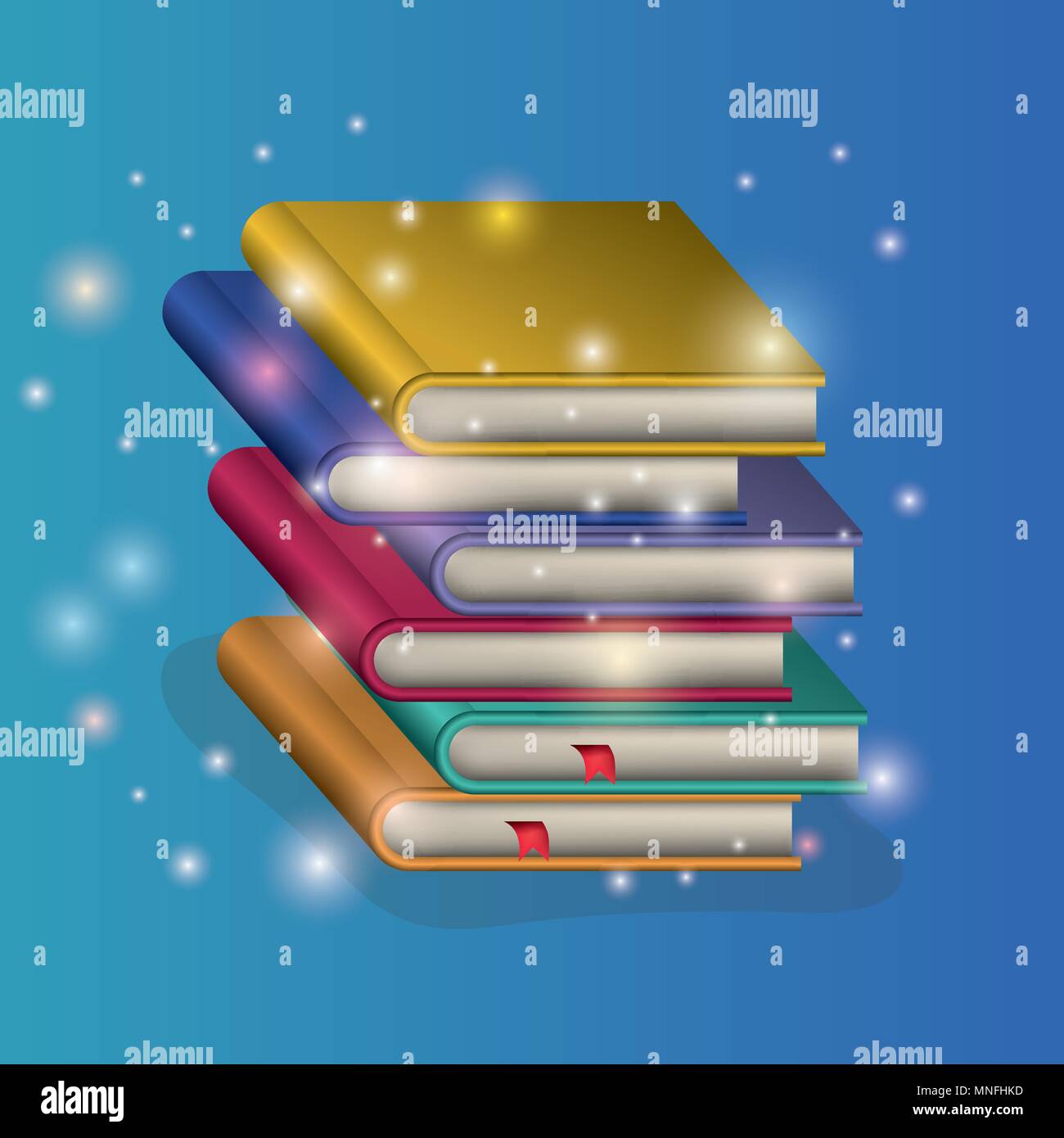 pile books study icons Stock Vector Image & Art - Alamy