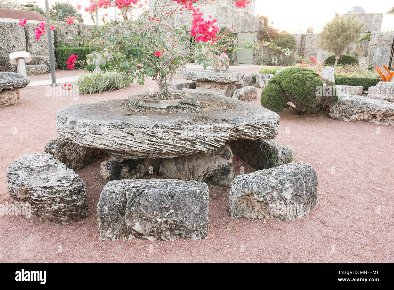 Stone Garden In Florida