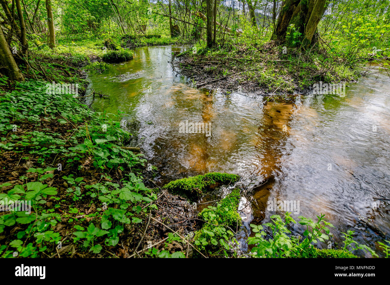 Historic border between the polish Prince-Bishopric of Warmia and ...