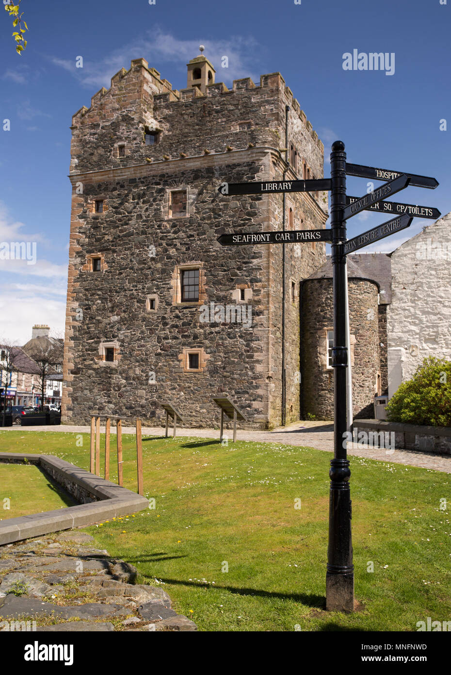 Claverhouse castle hi-res stock photography and images - Alamy
