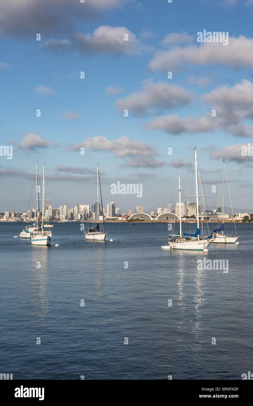 Point Loma Harbour Stock Photo - Alamy