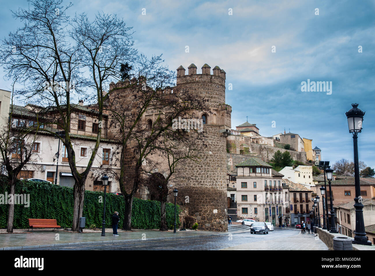 Calle Real del Arrabal, Toledo Stock Photo - Alamy