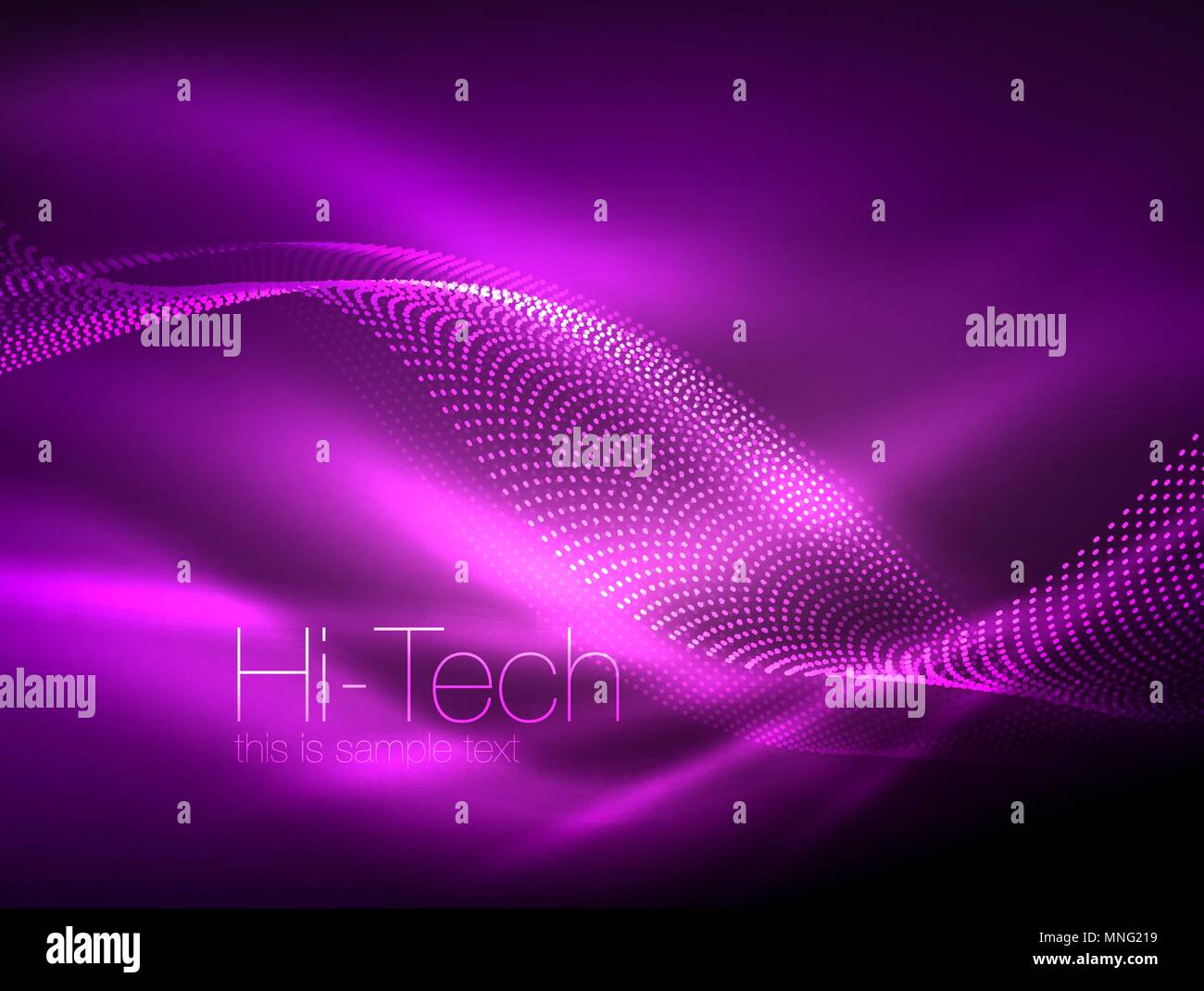 Neon smoke waves. Neon smoke waves, vector flowing motion background ...