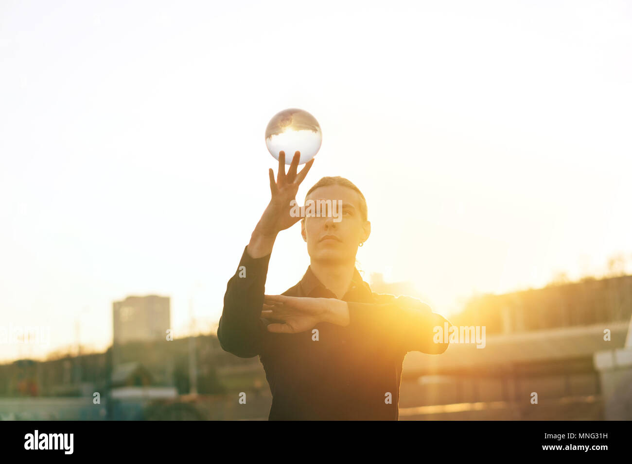 Fingers setting the ball hi-res stock photography and images - Alamy
