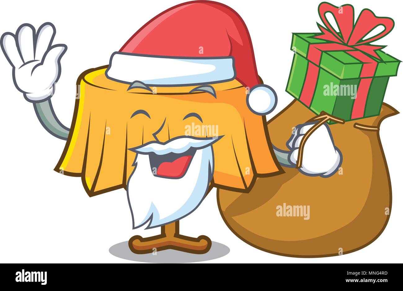 Christmas tablecloth empty Stock Vector Images - Alamy