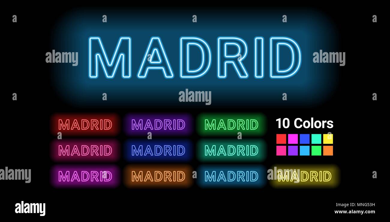 Bar madrid Stock Vector Images - Alamy